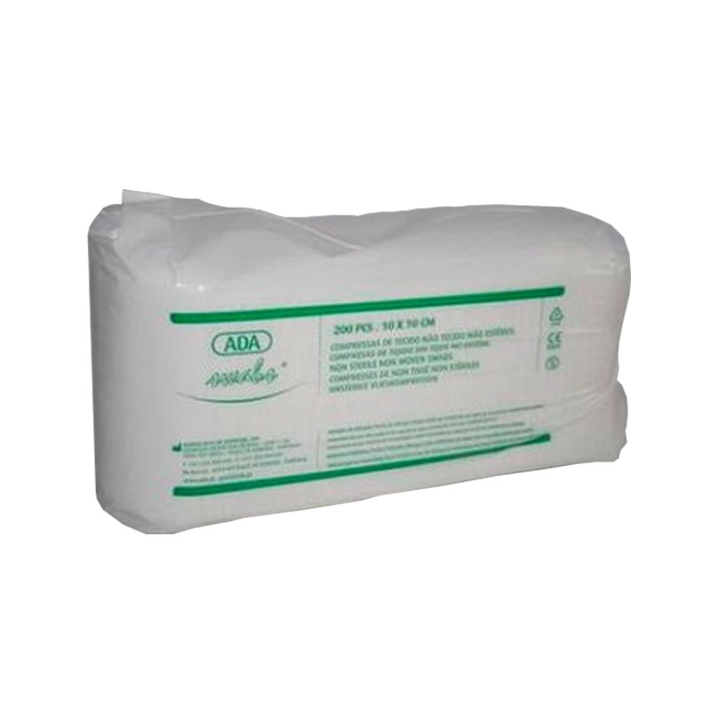 Garza non tessuta non sterile: aperta 20 x 20 cm, piegata 10 x 10 cm ...