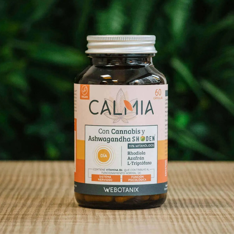 Calmia Day 60 capsule WeBotanix: Fornisce equilibrio e vitalità al tuo ...