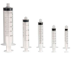 Diverse marche di siringhe mediche - Negozio Fisaude